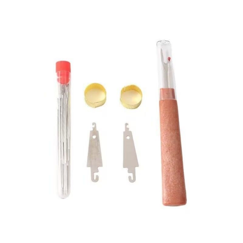 1127★ [New product] Big nose steel needle slender needle threading tra ...